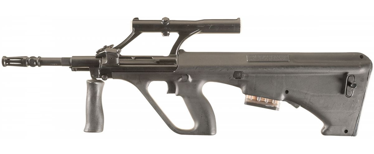 Original Steyr Model AUG/SA Semi-Automatic Rifle with Extra Magazine