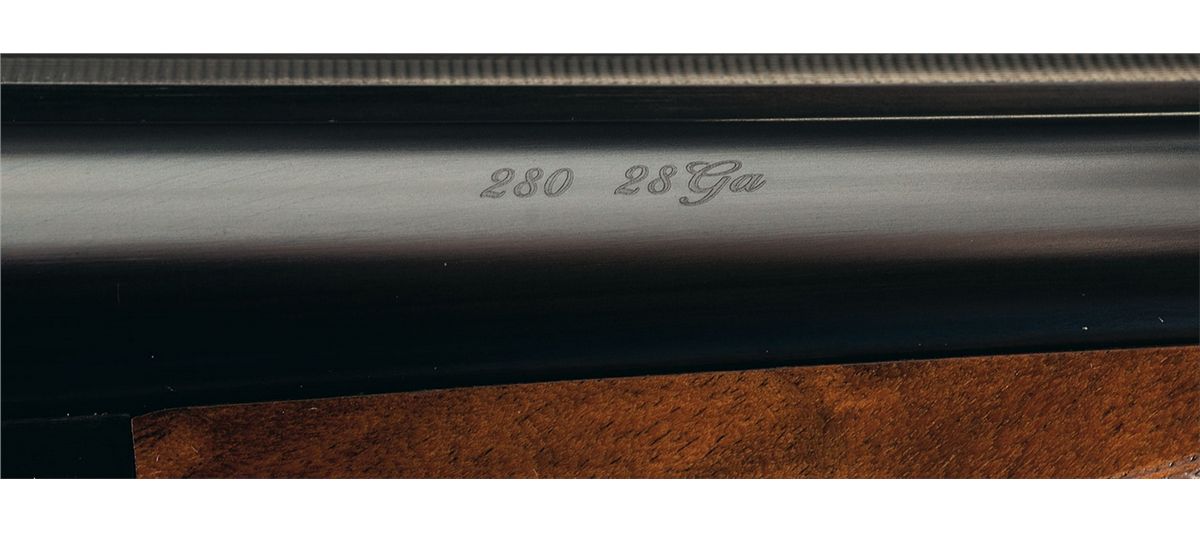 Excellent Merkel Model 280 Side by Side 28 Gauge Shotgun with Original Box