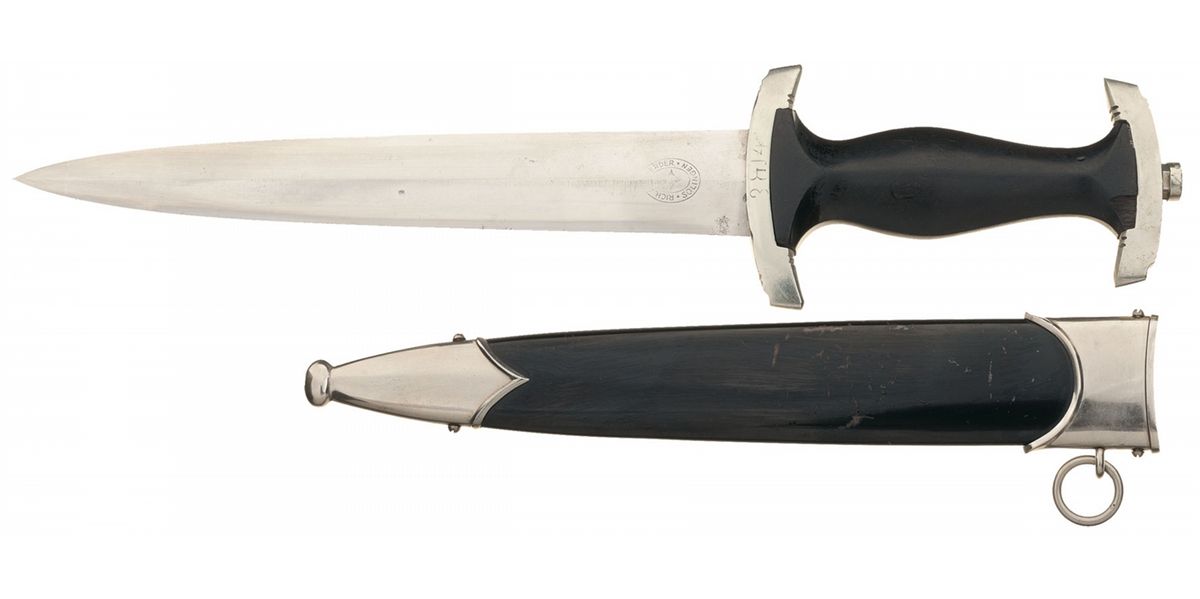 Herder Production SS-Man's Dagger with Sheath Possible Ground Rohm ...
