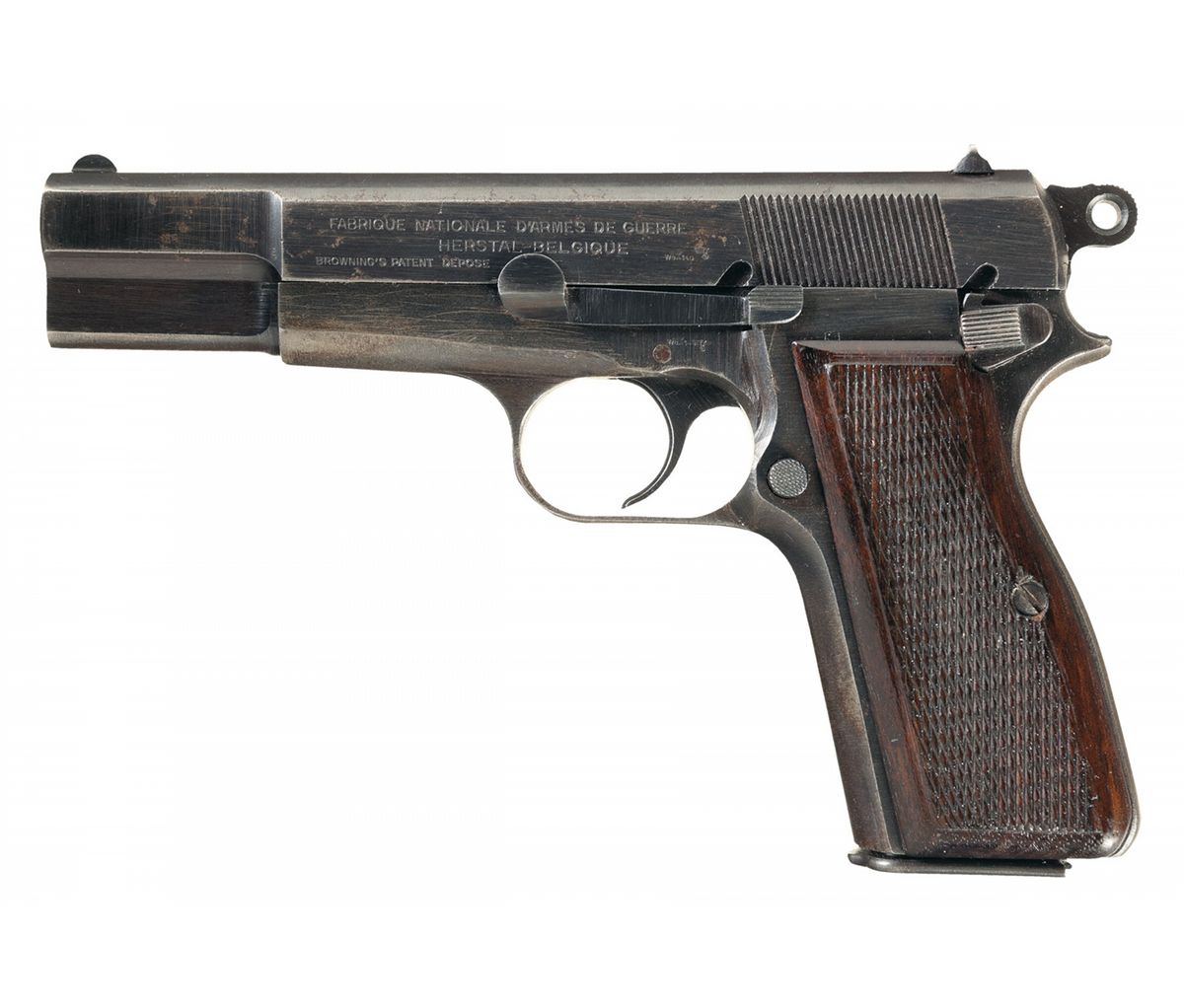 World War II Nazi Occupation Production FN 1935 High Power Semi ...