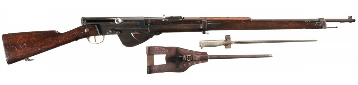 Desirable World War I French Model 1917 Semi-Automatic Rifle with ...