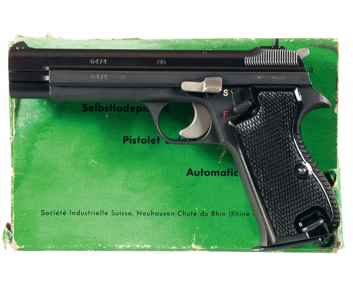 Sig Model P210 Semi-Automatic Pistol with Factory Box