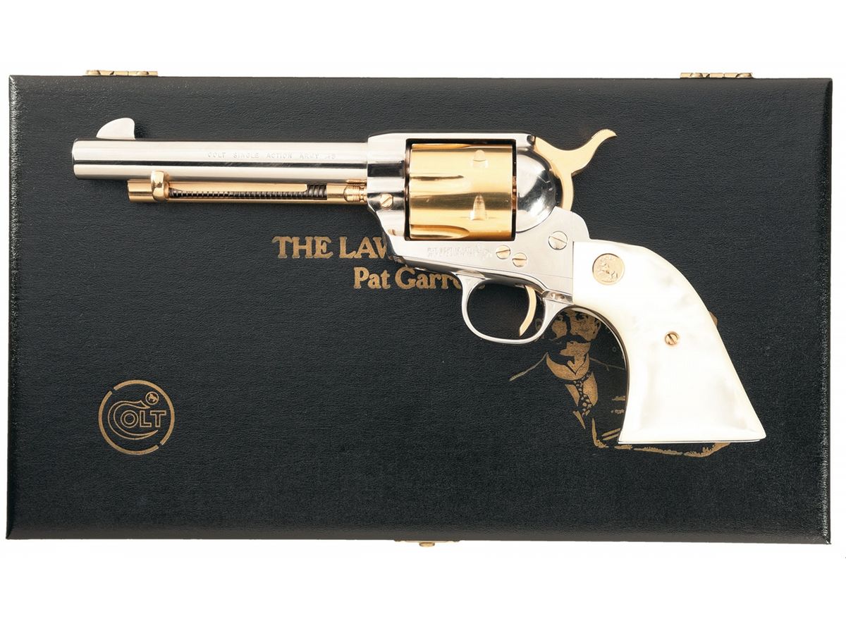 Colt Lawman Series Pat Garrett Single Action Army Revolver with ...