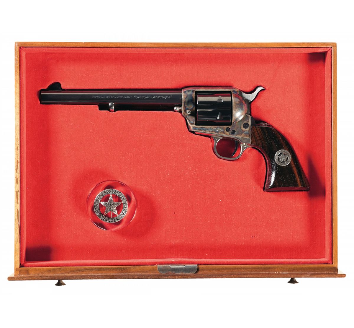 Colt Texas Ranger Commemorative Single Action Army Revolver with ...