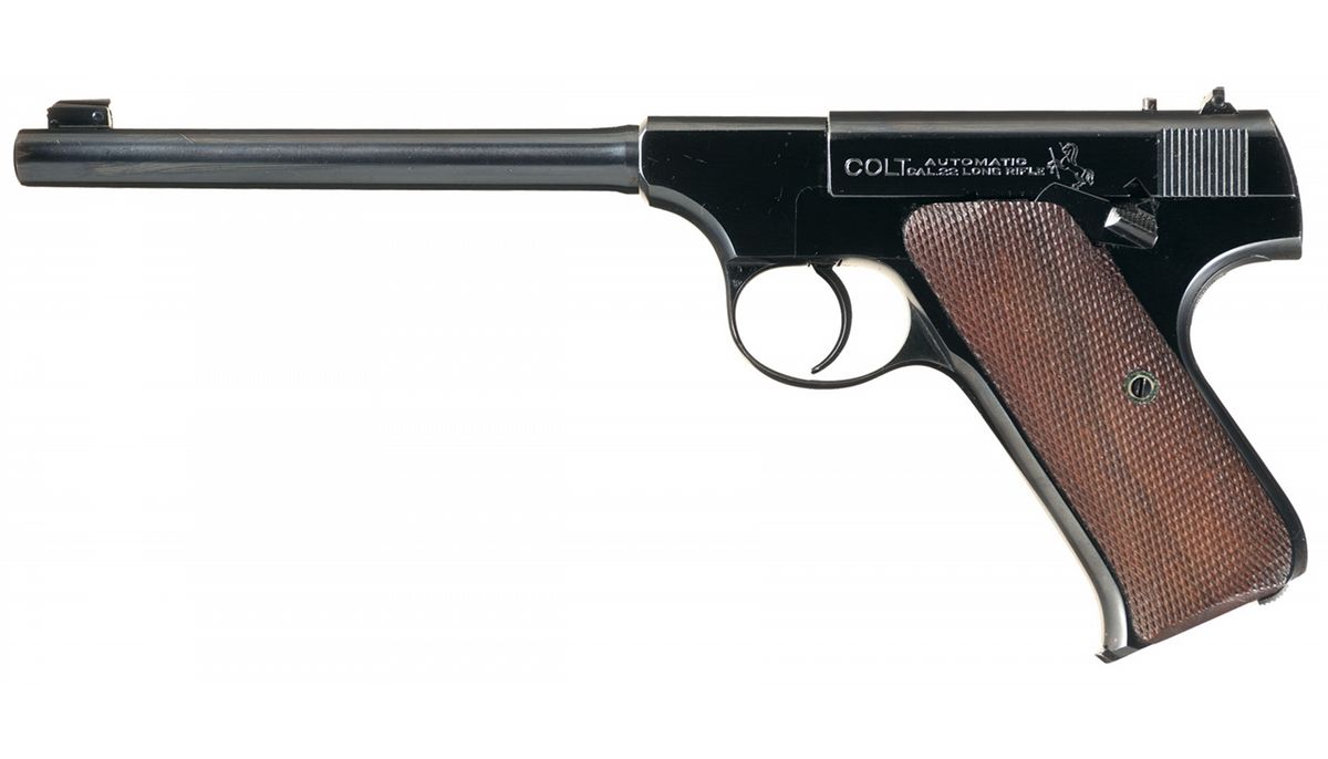 Excellent Colt Pre-Woodsman Semi Automatic Pistol