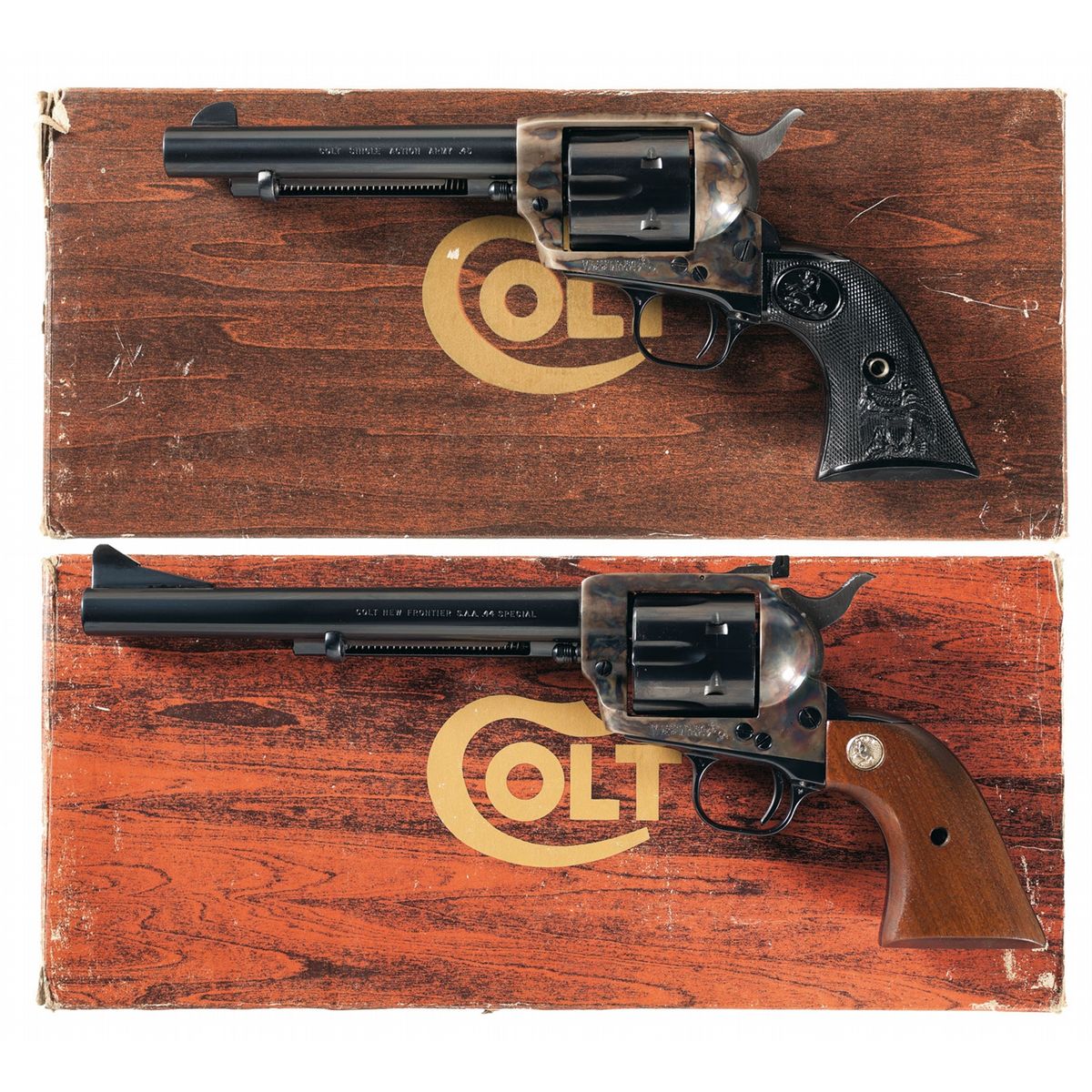 Collector's Lot of Two Boxed Colt Single Action Revolvers