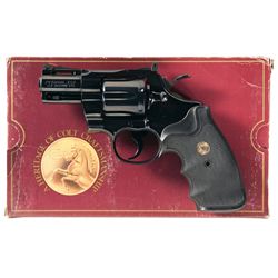 Desirable Colt Python Double Action Revolver with 2 1/2 inch Barrel and ...