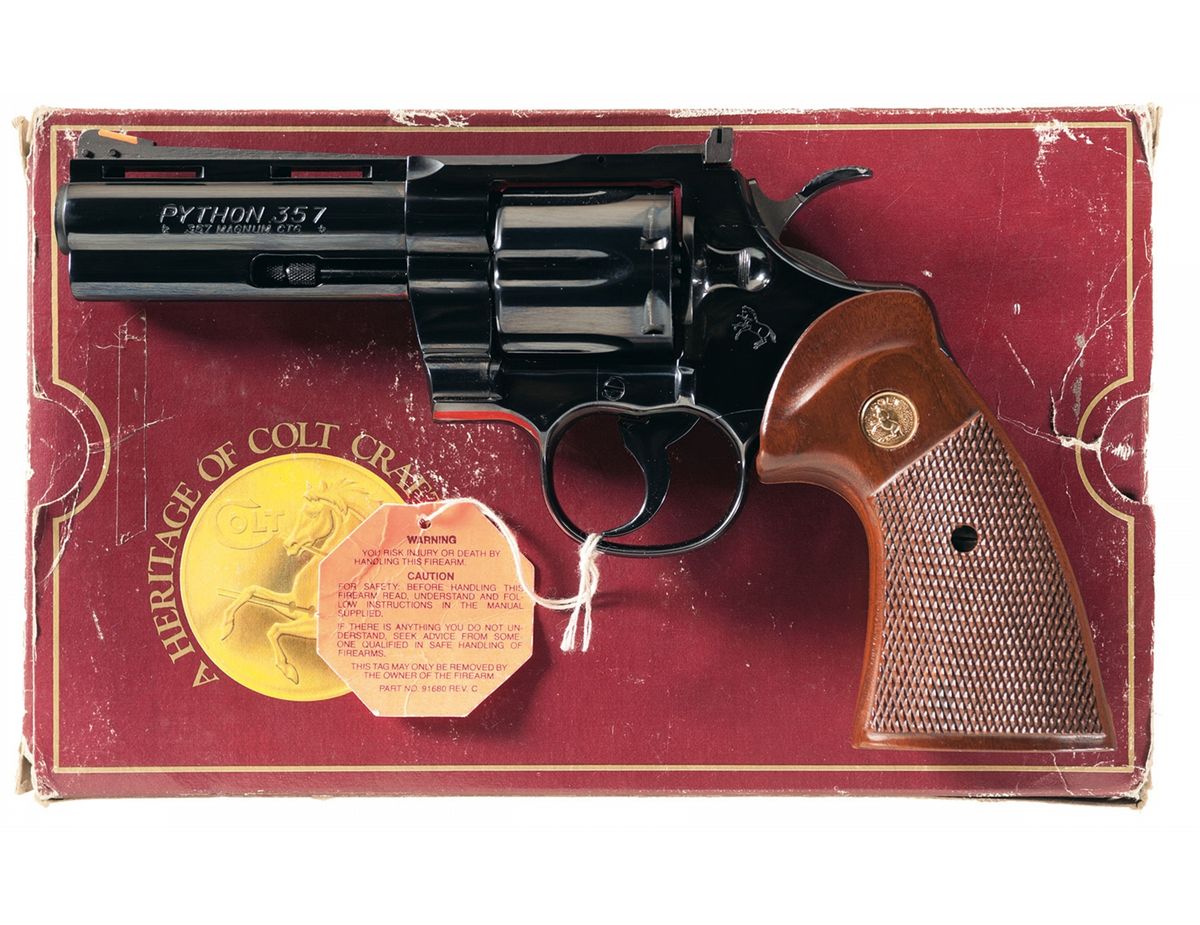 Colt Python Double Action Revolver with Factory box