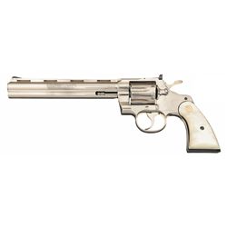 Nickel Plated Colt Python Double Action Revolver