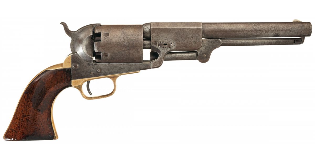 Colt Third Model Dragoon Revolver with Rare C.L. Dragoons Markings