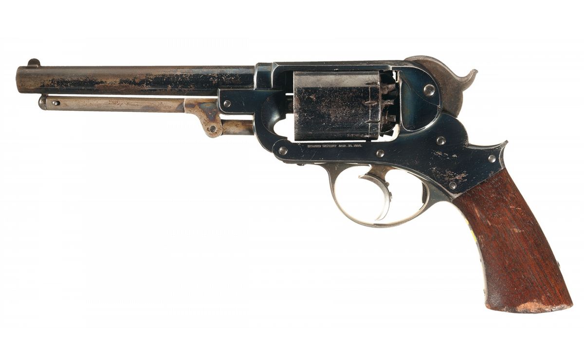 Scarce Documented 36 Caliber Civil War Starr Arms Co., Navy Model 1858 ...