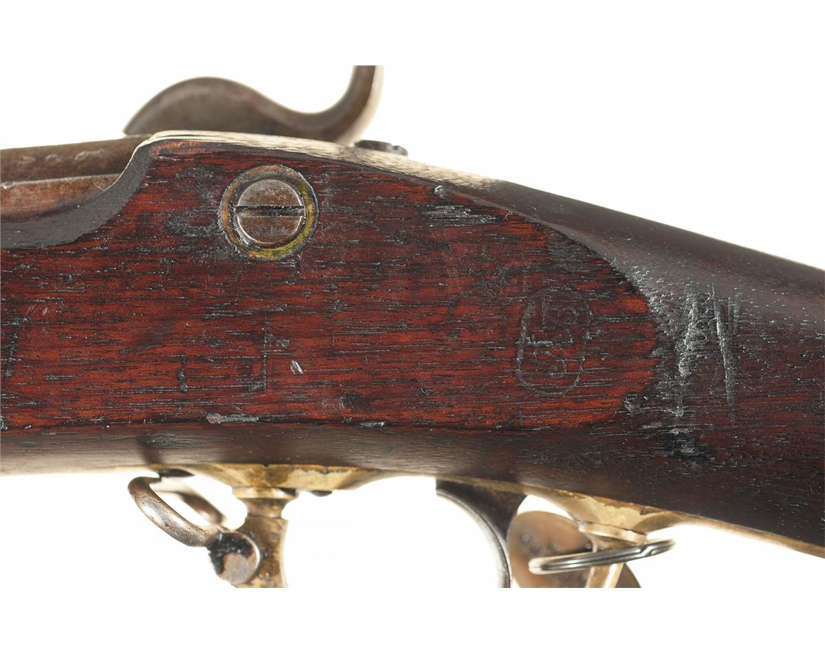 Rare Civil War Confederate Type IV Fayetteville Armory Percussion Rifle