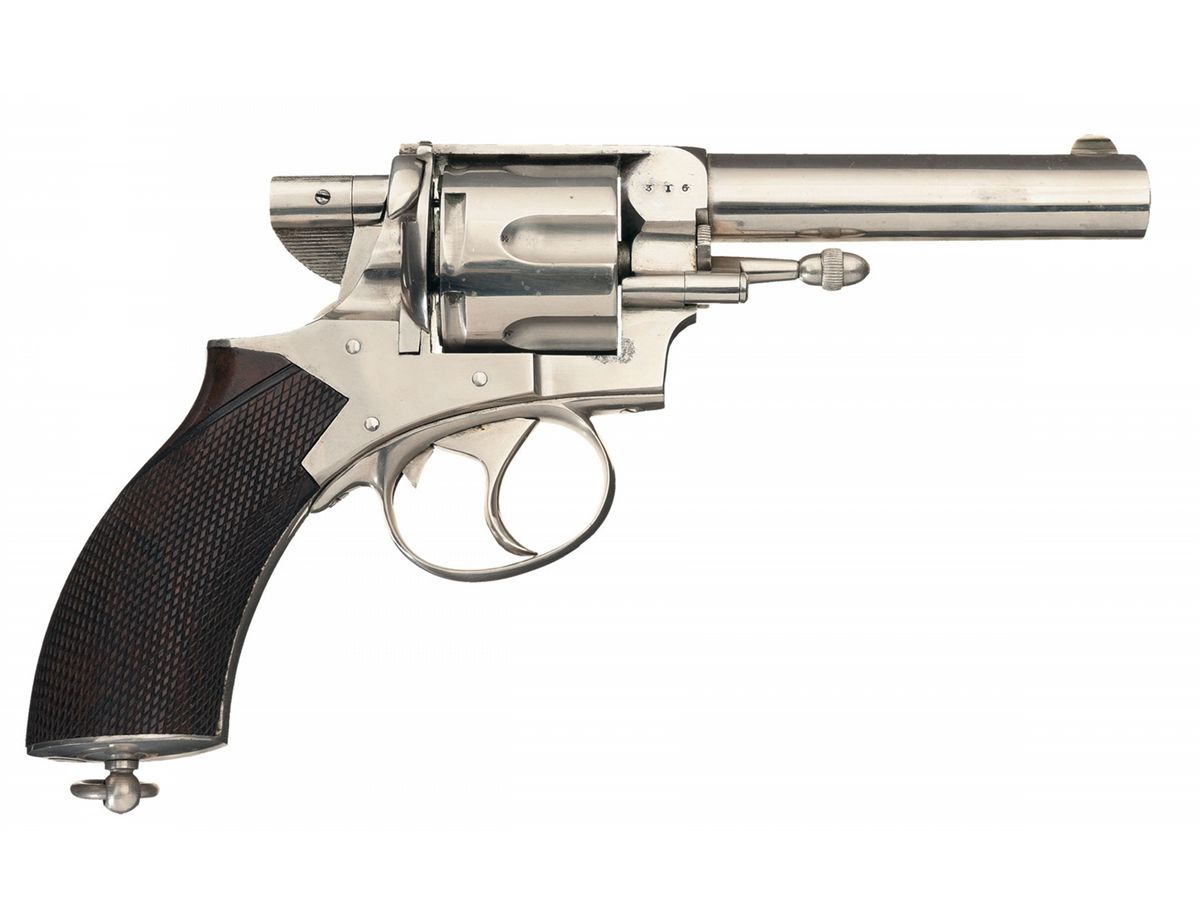 Exceptional Cased Webley Royal Irish Constabulary Double Action ...