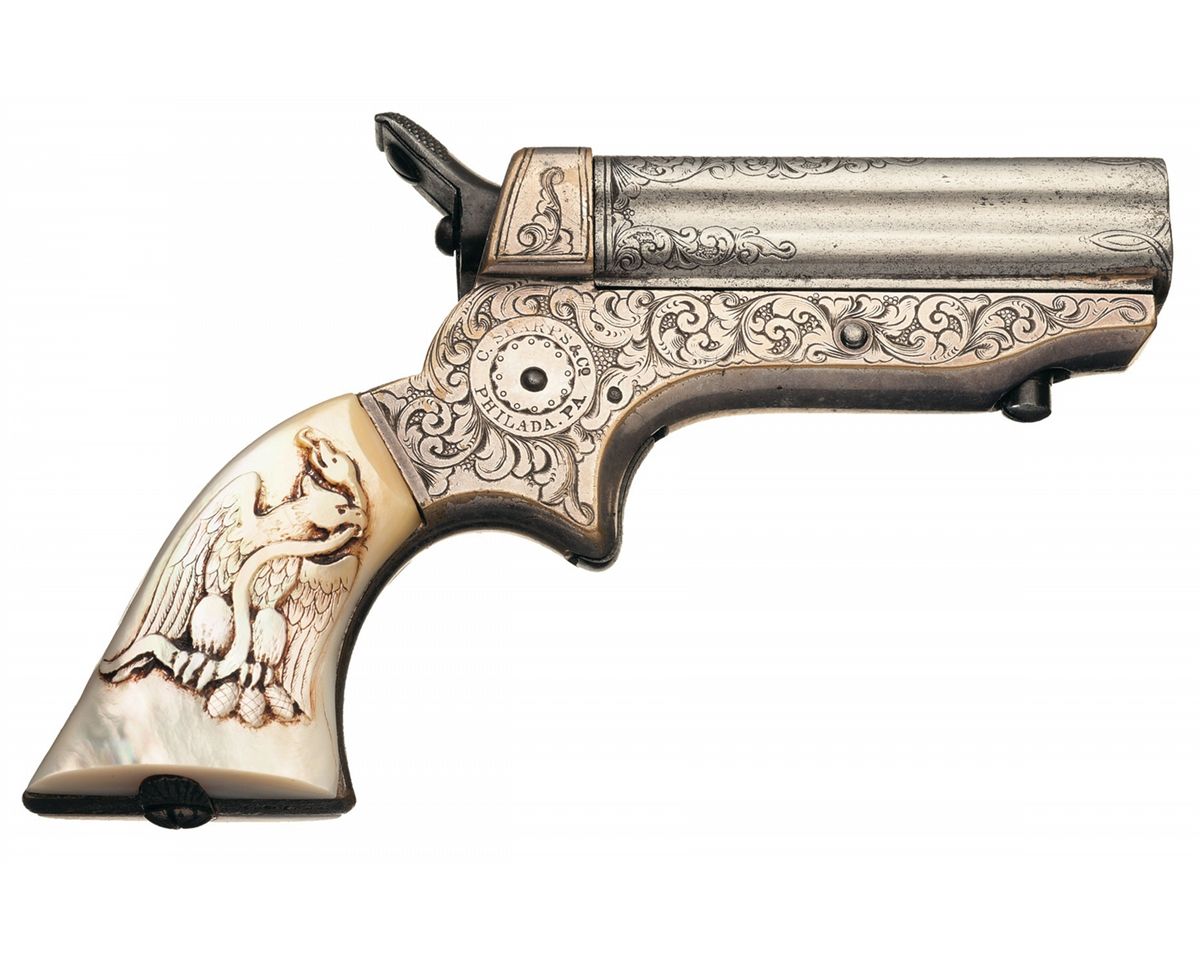 Spectacular Factory Engraved Presentation Grade Gold and Silver Plated ...