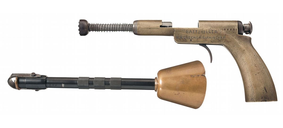 Collector's Lot of Two Greener Livestock Pistols