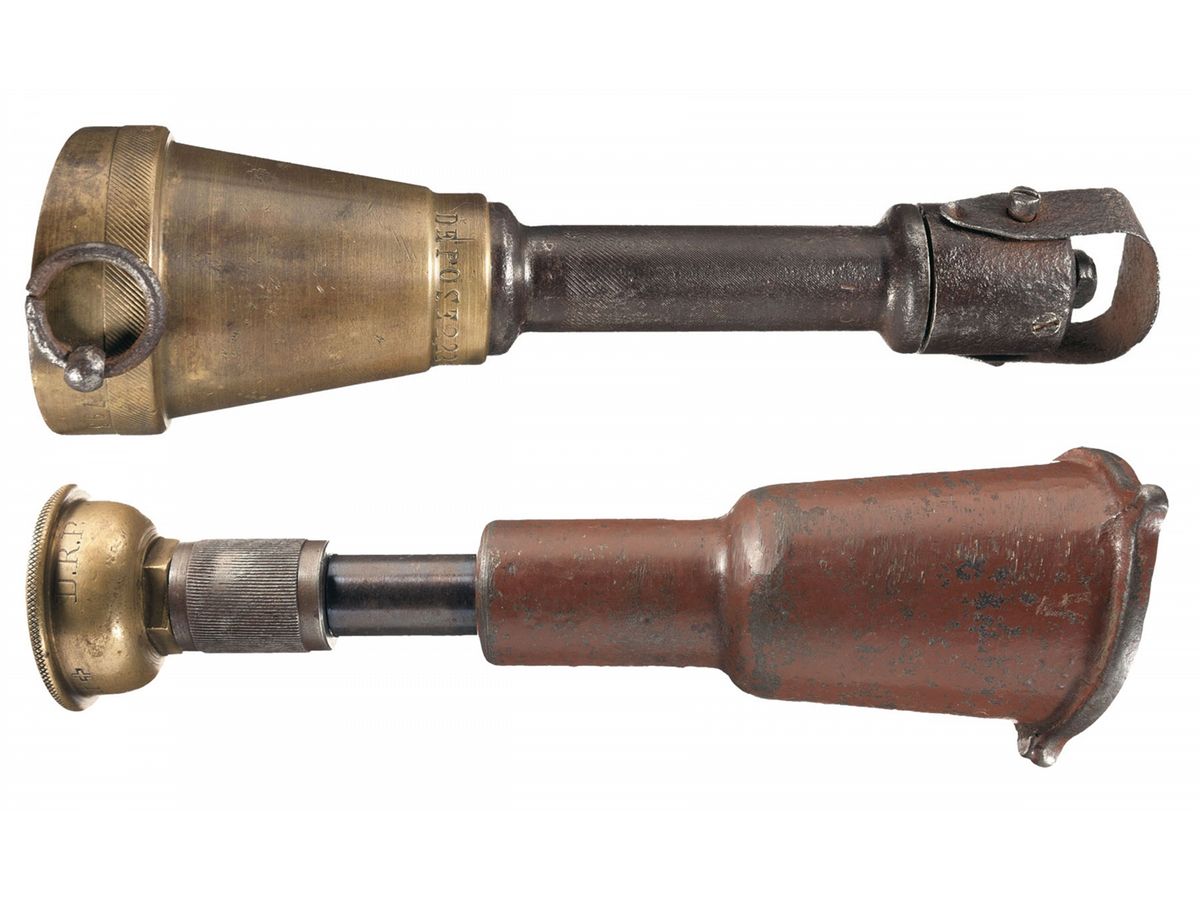 Collector's Lot of Two Humane Animal Pistols