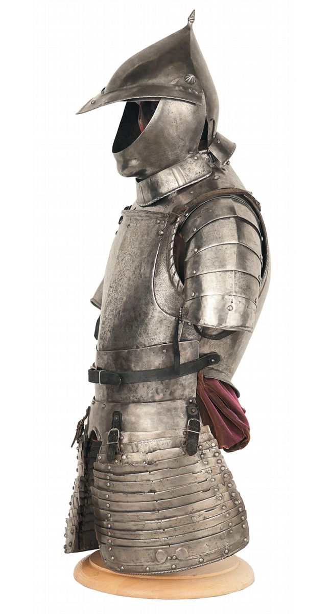 Composite Half Harness of Plate Armor Circa 16th Century
