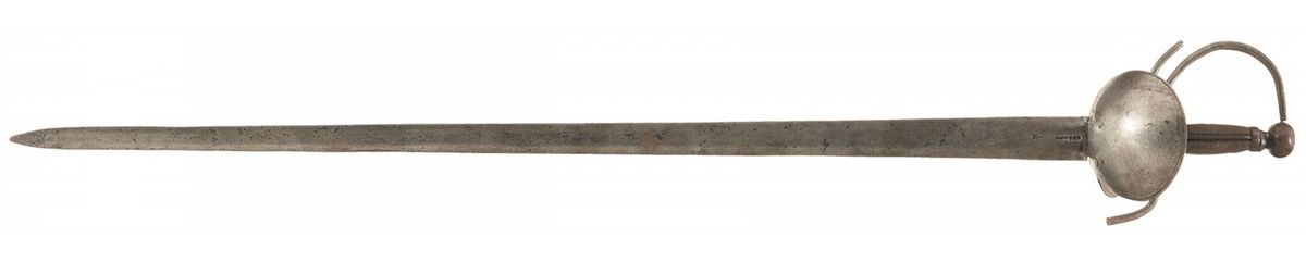 Spanish Bilbao Sword with Shell Guard