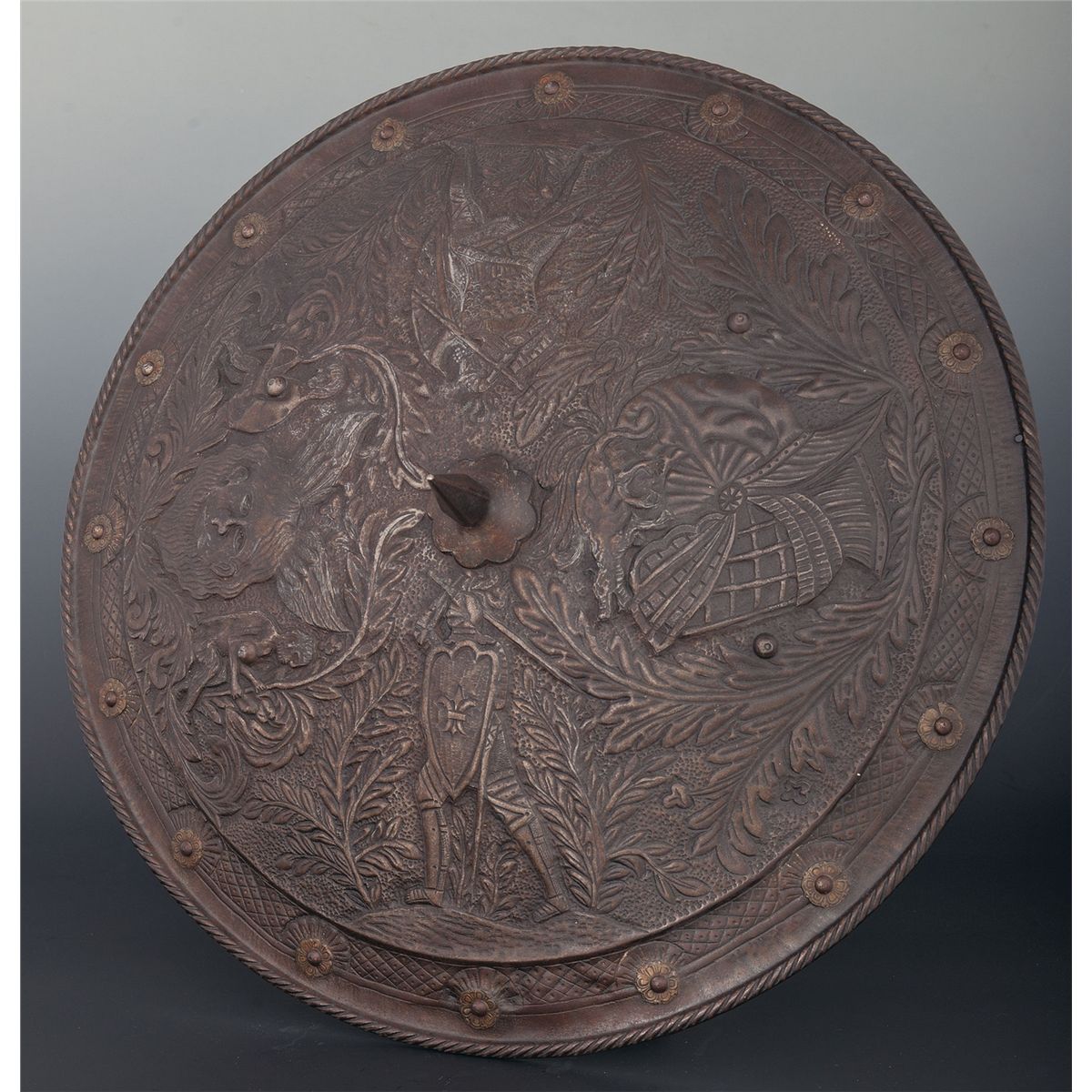 Embossed Steel Parade Style Shield