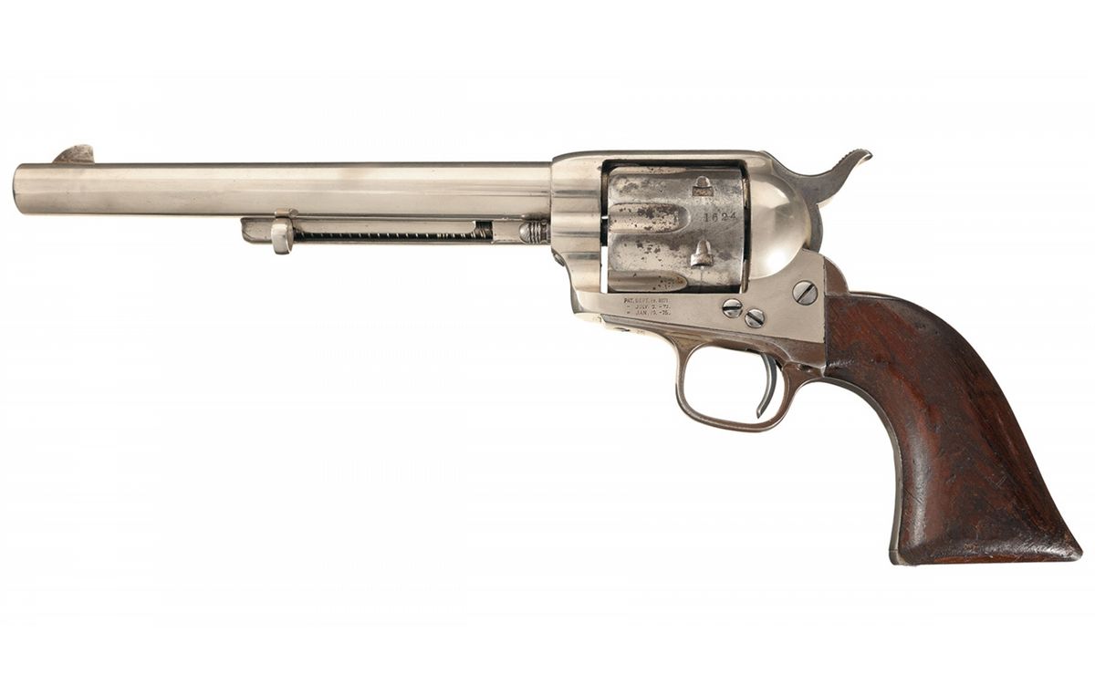 Rare 44 Rimfire Black Powder Colt Single Action Army Revolver