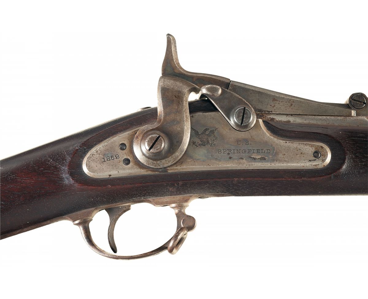 U.S. Springfield Second Allin Conversion Model 1866 Trapdoor Rifle