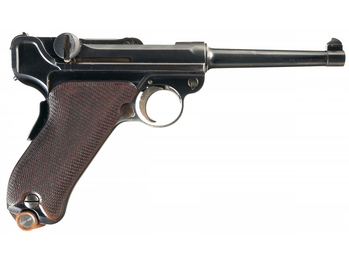 DWM Model 1900 Swiss Commercial/Military Contract Luger Pistol "Wide ...