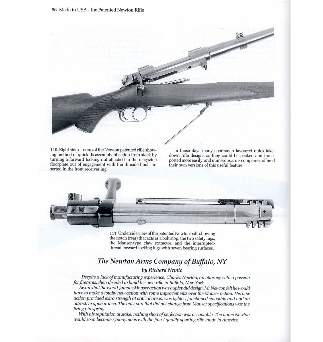 Fantastic Documented Newton Mauser High Power Bolt Action Takedown Rifle
