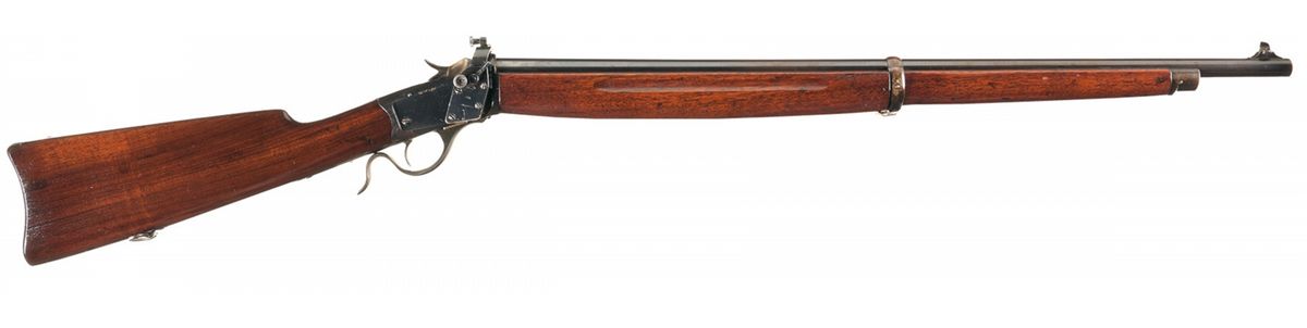 U.S. Marked Winchester Model 1885 Low Wall Winder Musket