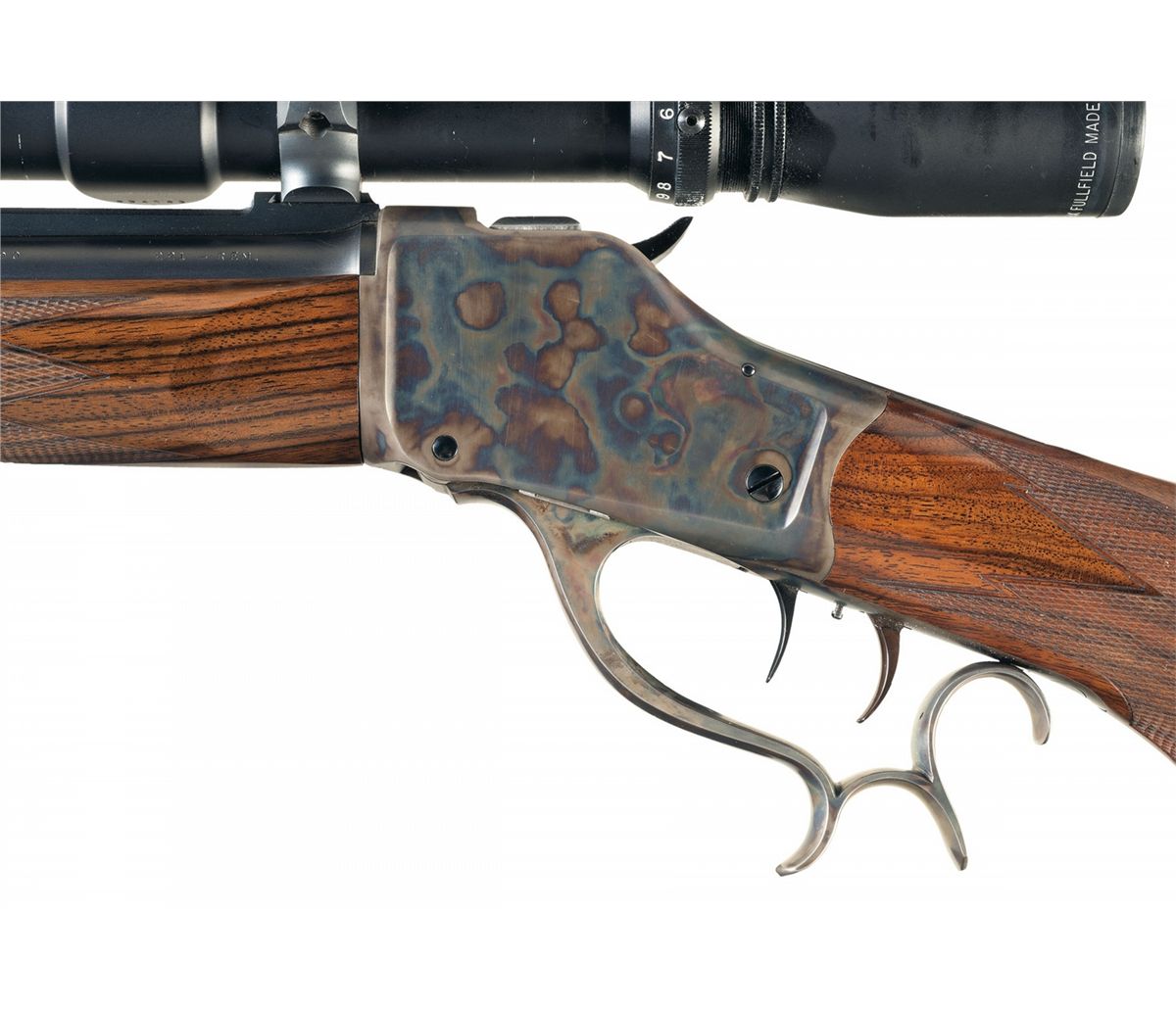 Beautiful Custom Made Winchester 1885 Single Shot Varmint Rifle with ...