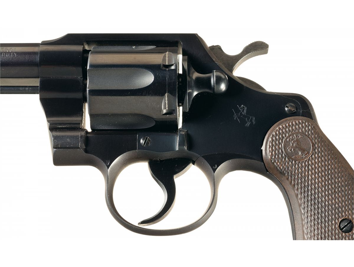 Extremely Rare Documented One Gun Shipment Colt Border Patrol Heavy ...