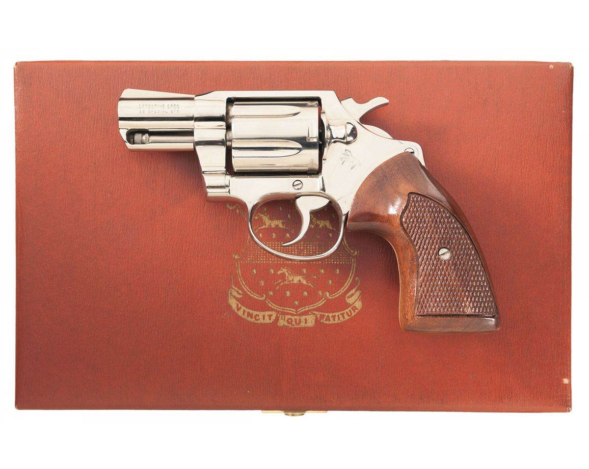 Colt "Show Gun" Engraved Detective Special Double Action Revolver with ...
