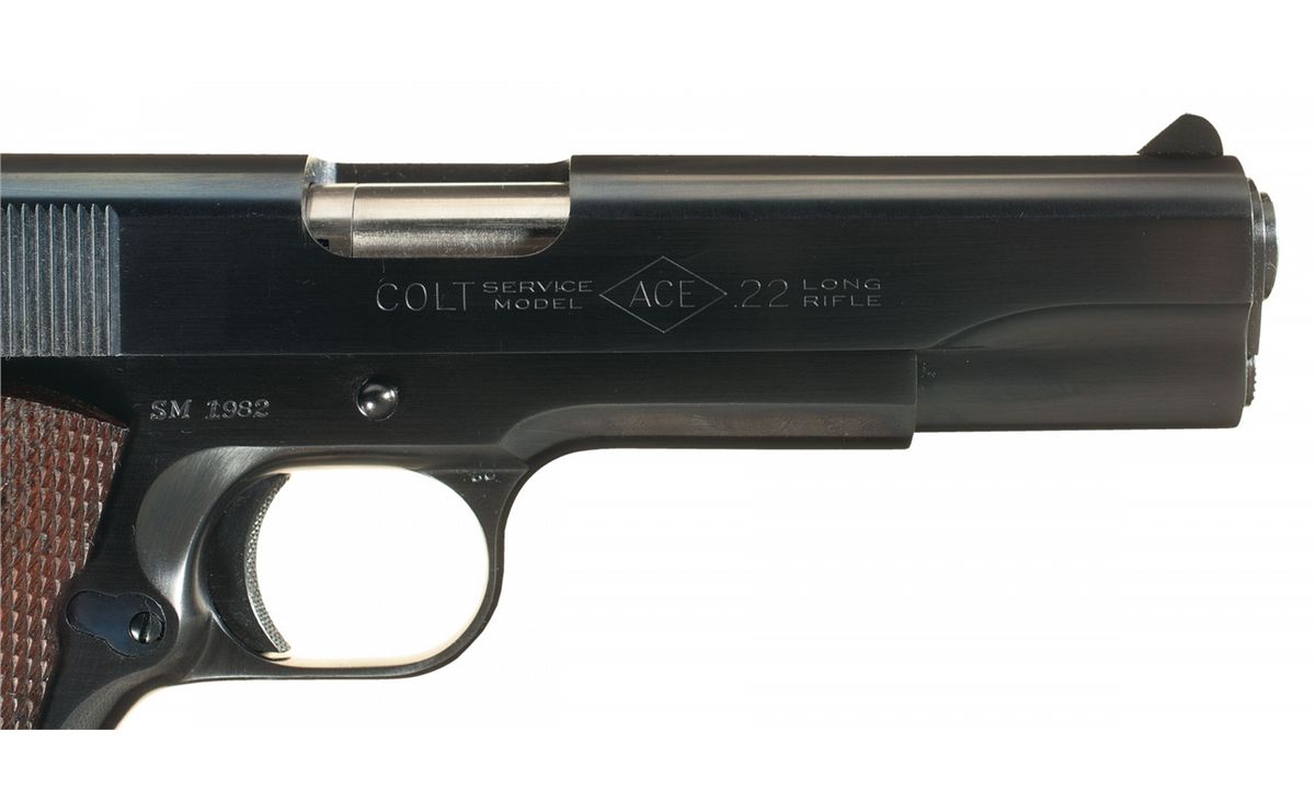 World War II U.S. Inspected, Colt Service Model Ace Semi-Automatic ...