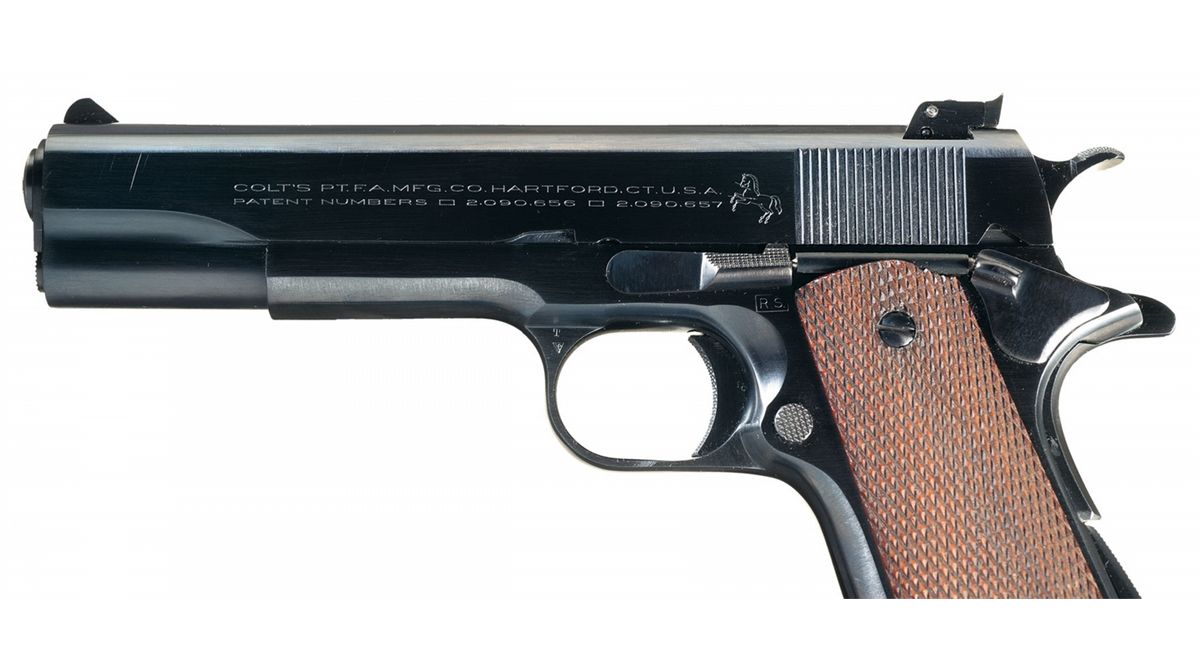World War II U.S. Inspected, Colt Service Model Ace Semi-Automatic ...
