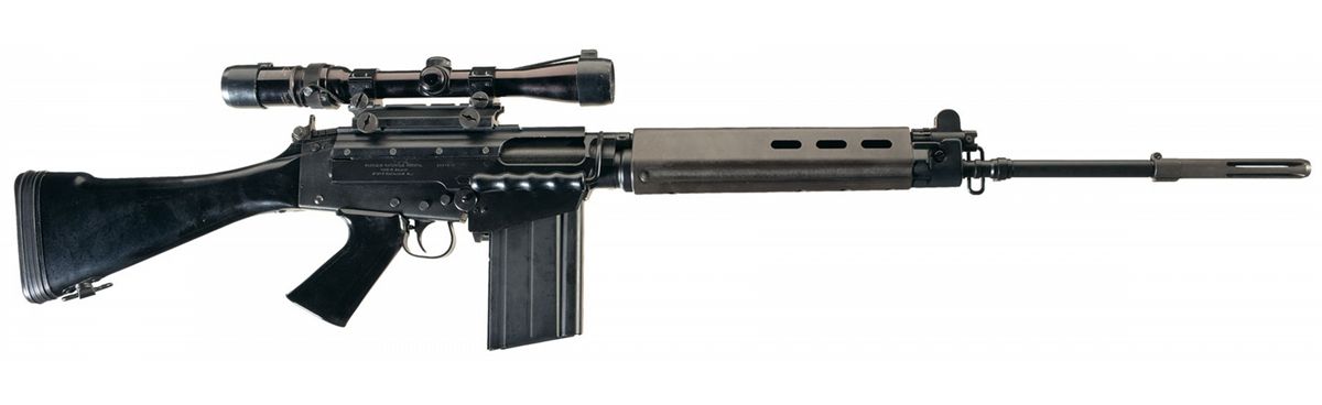 Excellent Fabrique Nationale LAR Competition Semi-Automatic Rifle with ...