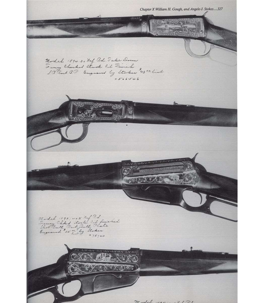 Documented Angelo Stokes Factory Engraved Winchester Special Order ...