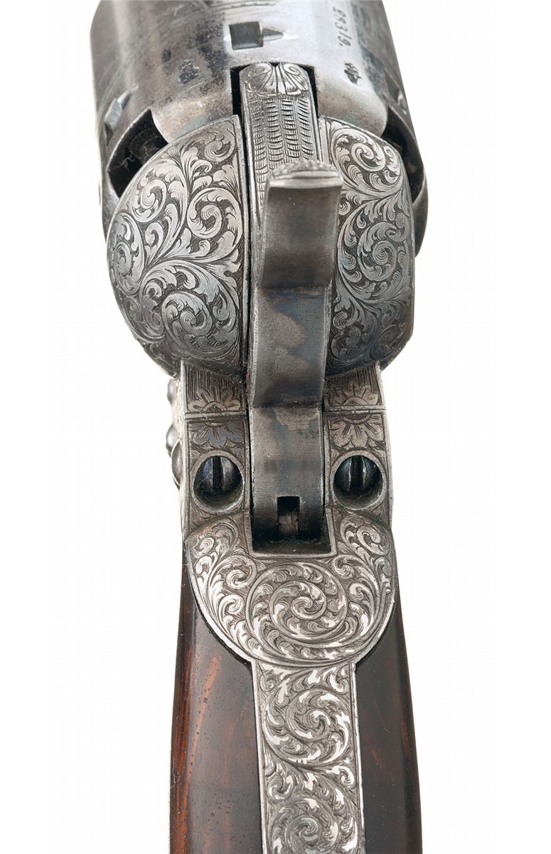 Extraordinary Deluxe Factory Exhibition Engraved Cased Colt London ...