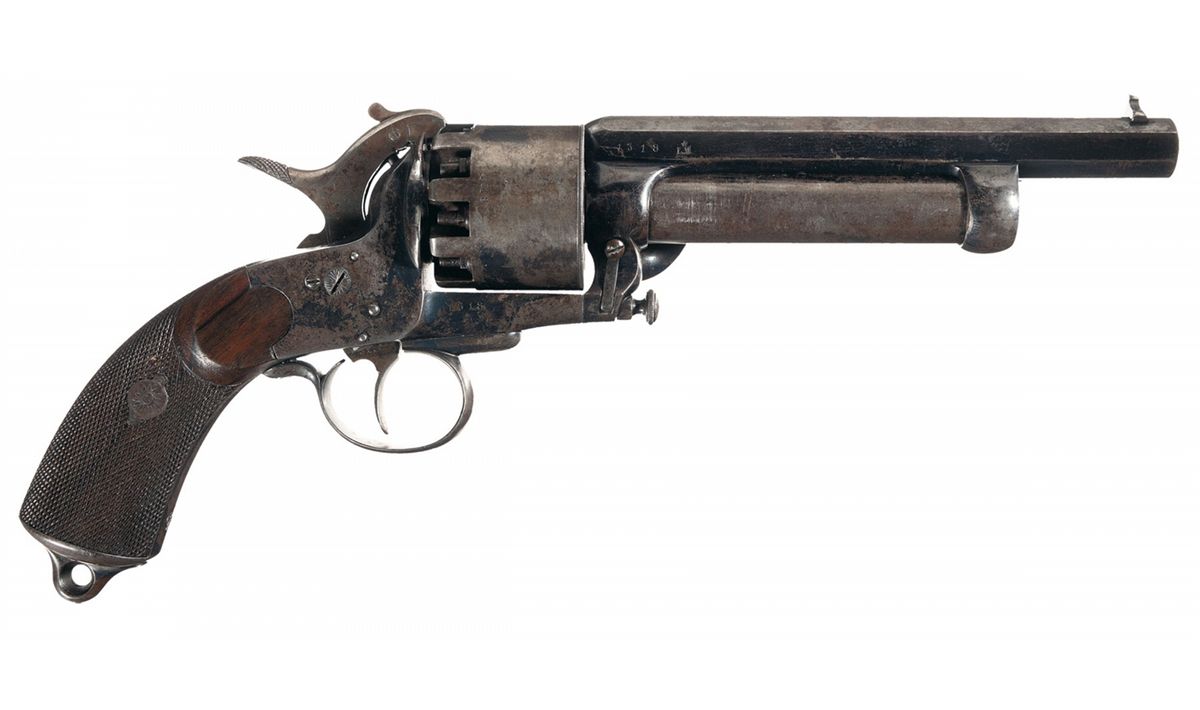 Exceptional Documented Civil War Confederate LeMat Second Model Two ...
