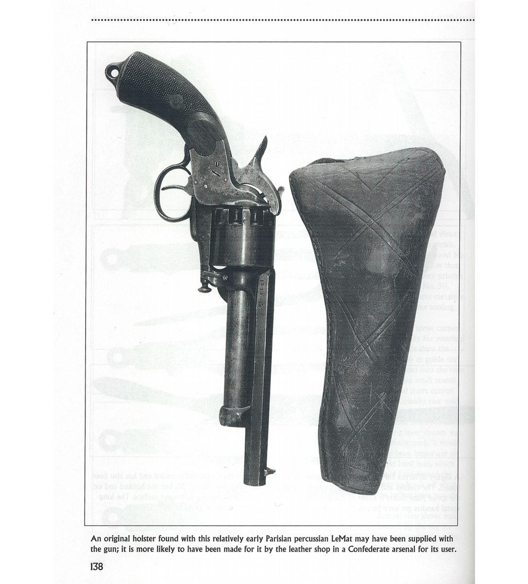 Exceptional Documented Civil War Confederate LeMat Second Model Two ...