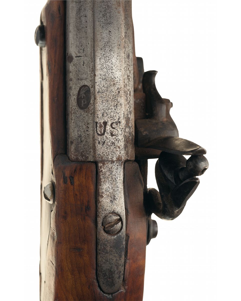 Scarce Henry Dehuff U.S. Contract Model 1807 Flintlock Rifle
