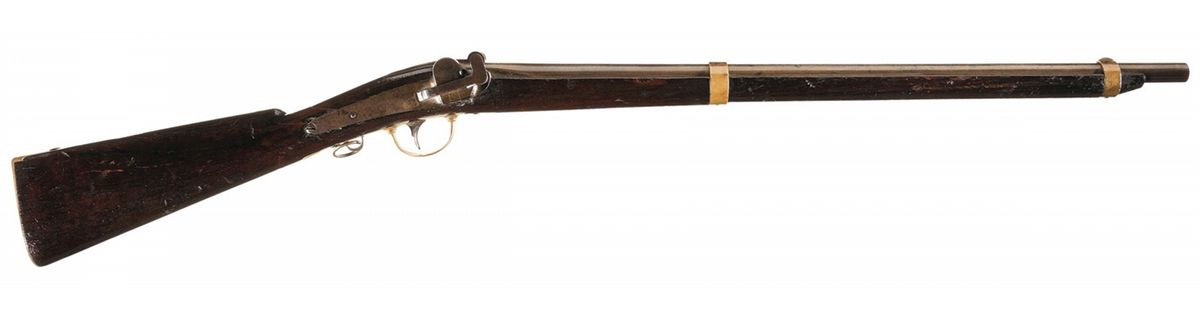 U.S. Remington-Jenks Breechloading U.S. Navy Percussion Carbine with ...