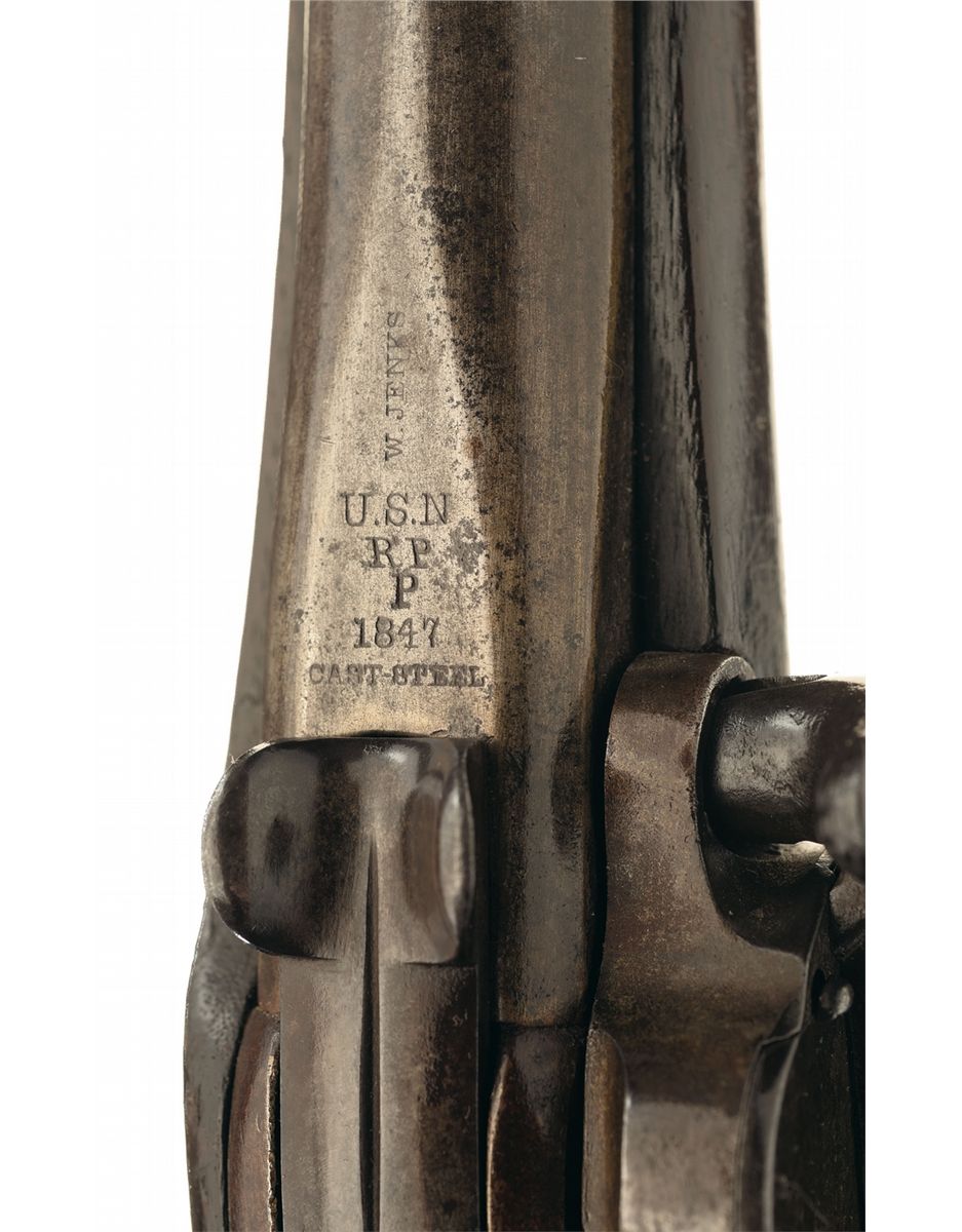U.S. Remington-Jenks Breechloading U.S. Navy Percussion Carbine with ...