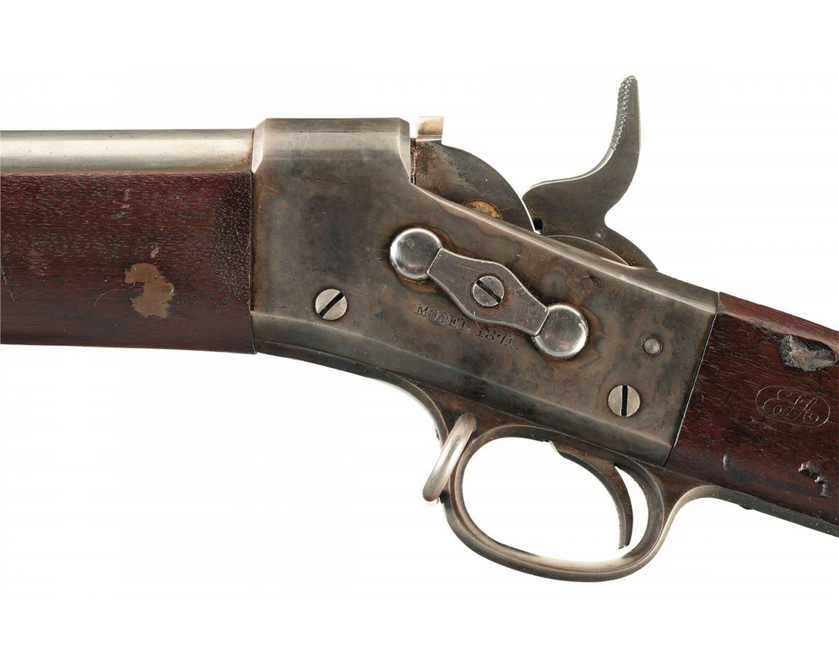 U.S. Springfield Model 1871 Rolling Block Rifle with Bayonet