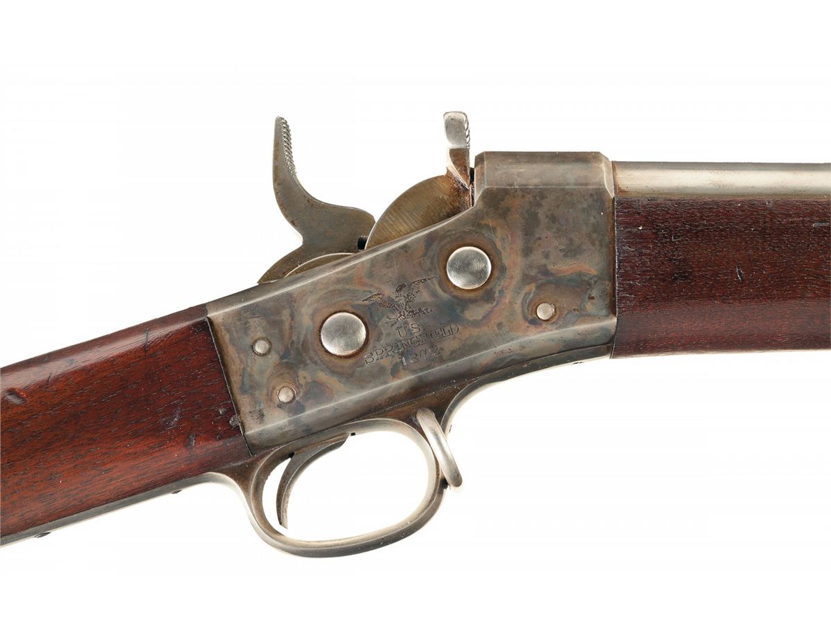 U.S. Springfield Model 1871 Rolling Block Rifle with Bayonet