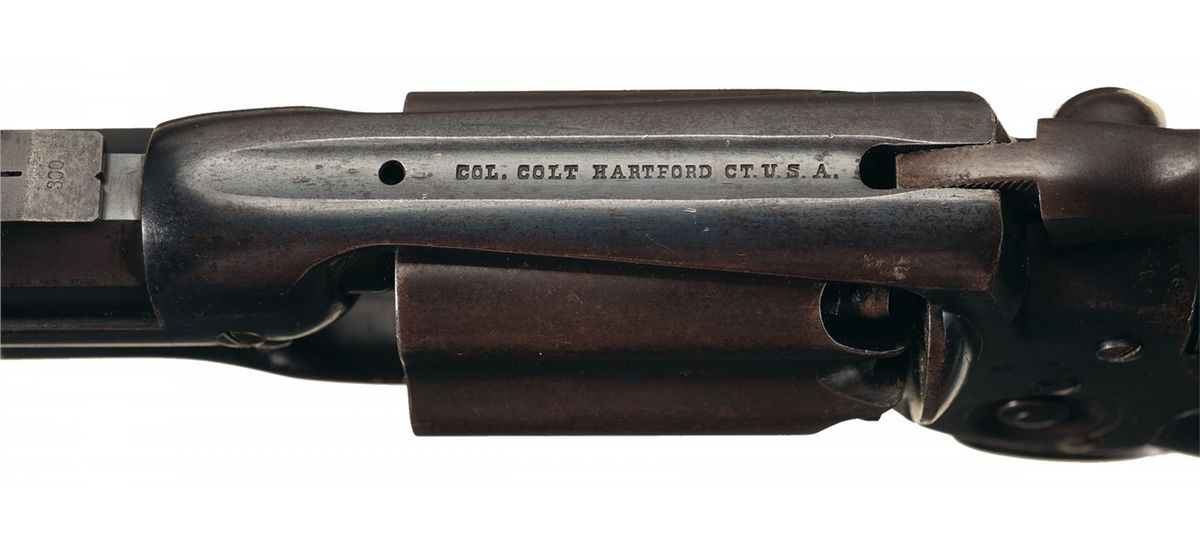 Very Fine Colt Model 1855 Full Stock Military Percussion Revolving ...