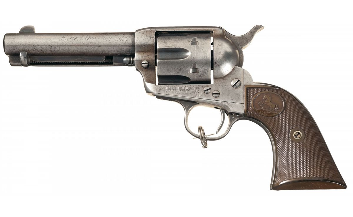 Rare Mexican Marked Colt Single Action Army Revolver