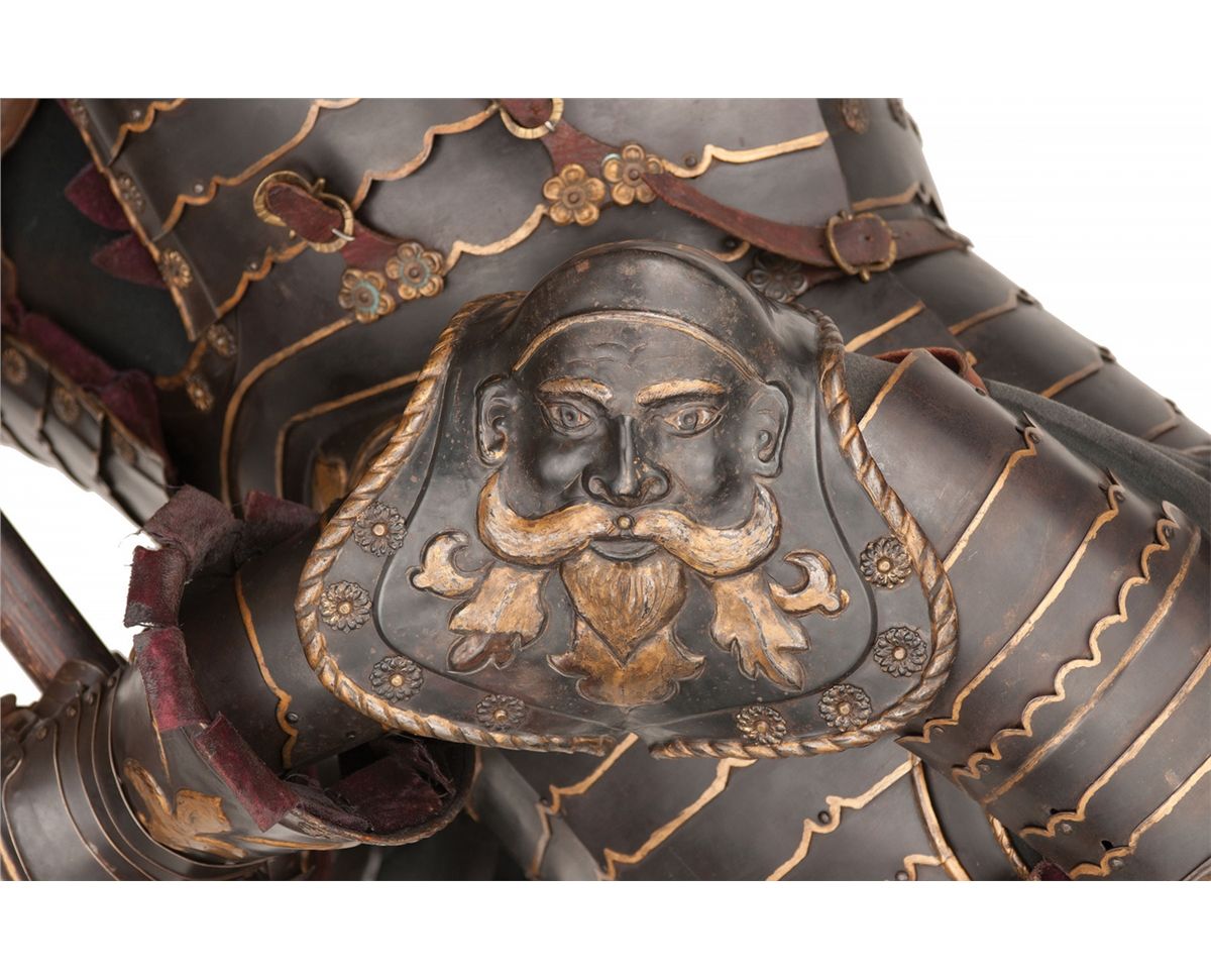 Intricate Harness of Armor in the Style of Filippo Negroli's Masks ...