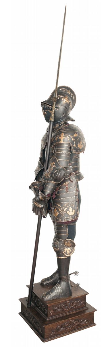 Intricate Harness of Armor in the Style of Filippo Negroli's Masks ...