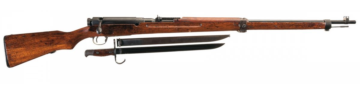 Late World War II Japanese Type 97 Nagoya Sniper Rifle with Bayonet