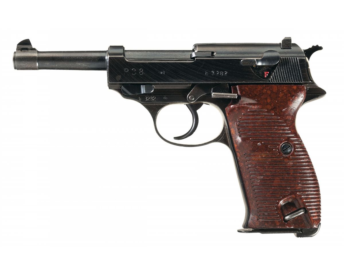 Late Production B-Prefix Spreewerke "cyq" Code P38 Semi-Automatic Pistol