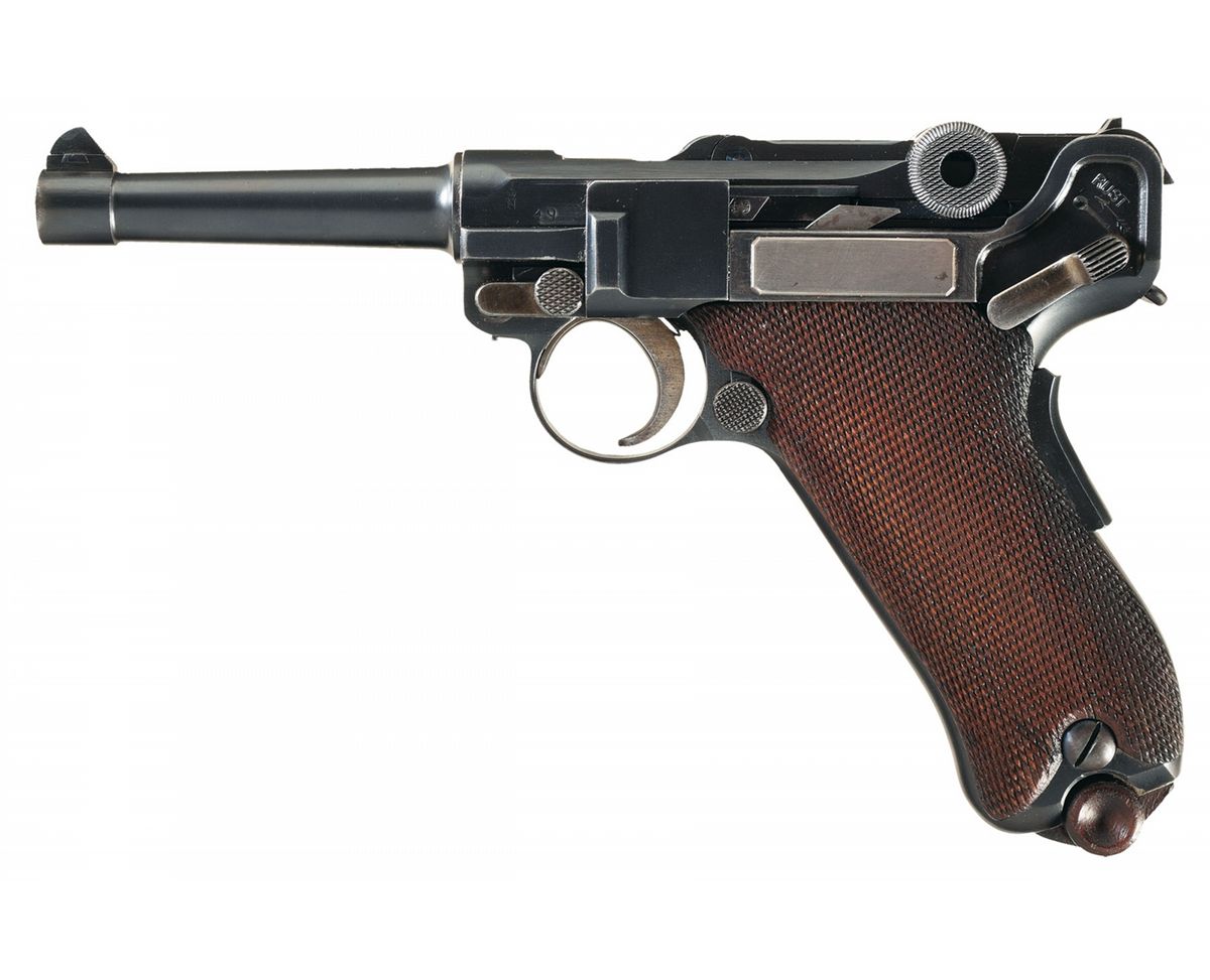Rare DWM Model 1906 "Dutch" Luger Contract Pistol Rig Complete With ...